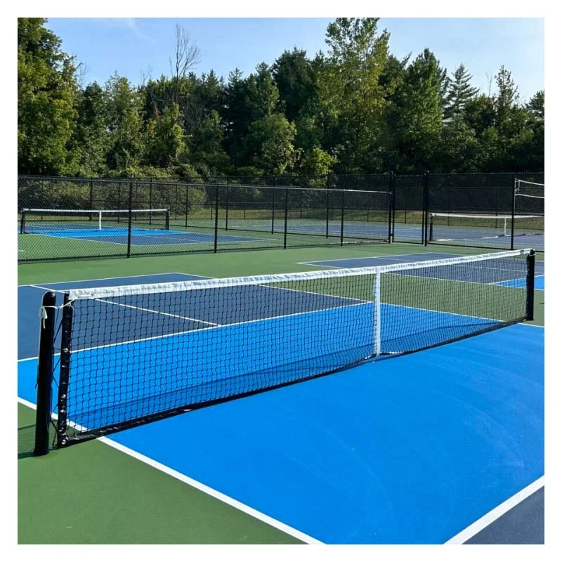 Permanent Pickleball Nets for Heavy Daily Use